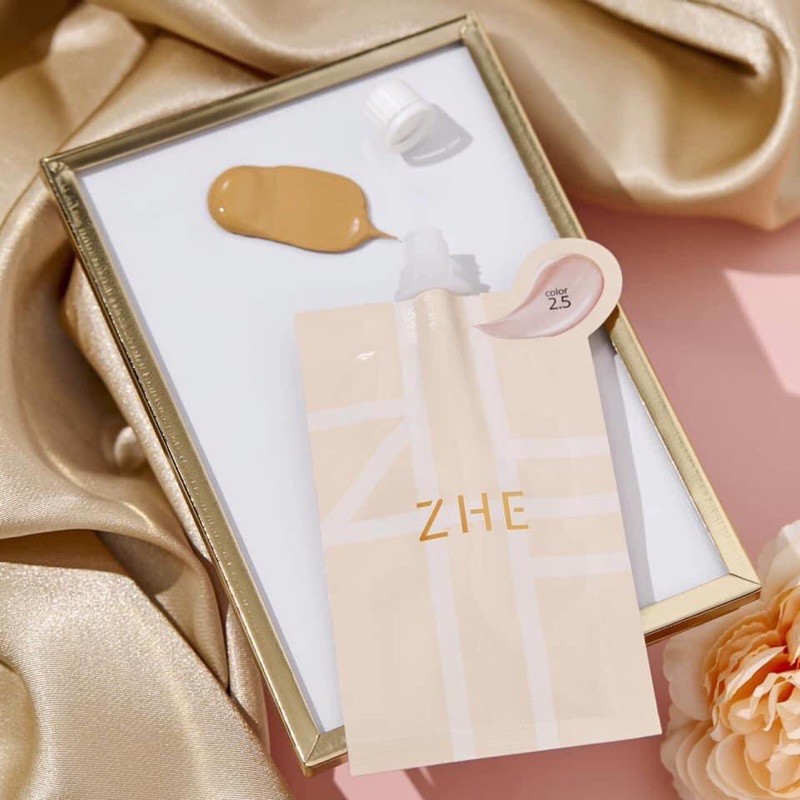 รองพื้น ZHE แบบซอง Zhe Foundation ของแท้100 - paranutbewtyjaunjang ...