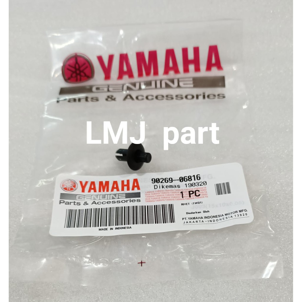 อุปกรณ์ฝาครอบหมุดพลาสติกสําหรับ Nmax X Max Aerox Lexi R15 Ori 90269 ...