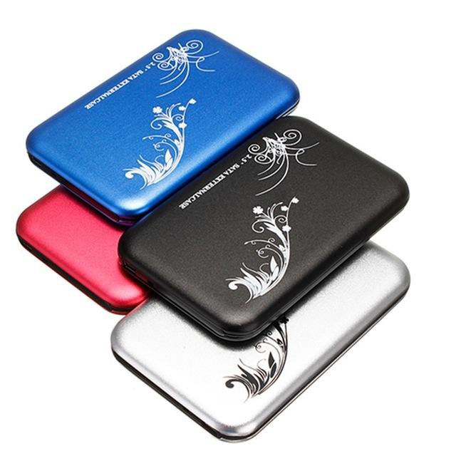 USB 3.0 2.5-Inch SATA HDD Hard Drive Disk Flower Case Box Enclosure ...
