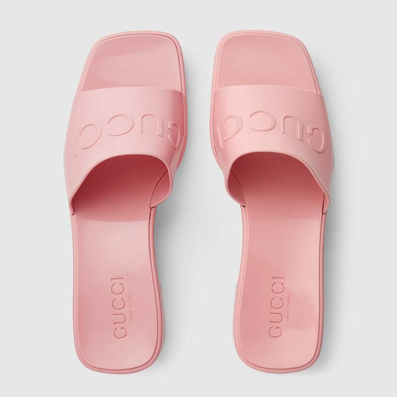 GUCCI Made in Italy Ladies Rubber Slippers - muafhmzxmu - ThaiPick