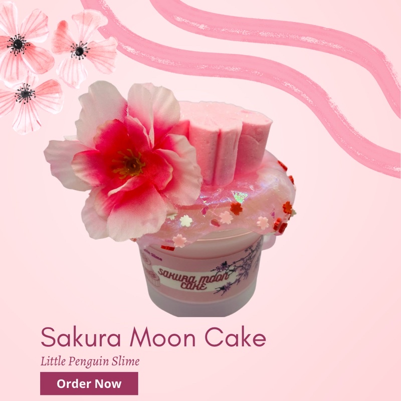 สไลม์ DIY Sakura Moon Cake - littlepenguinslime - ThaiPick