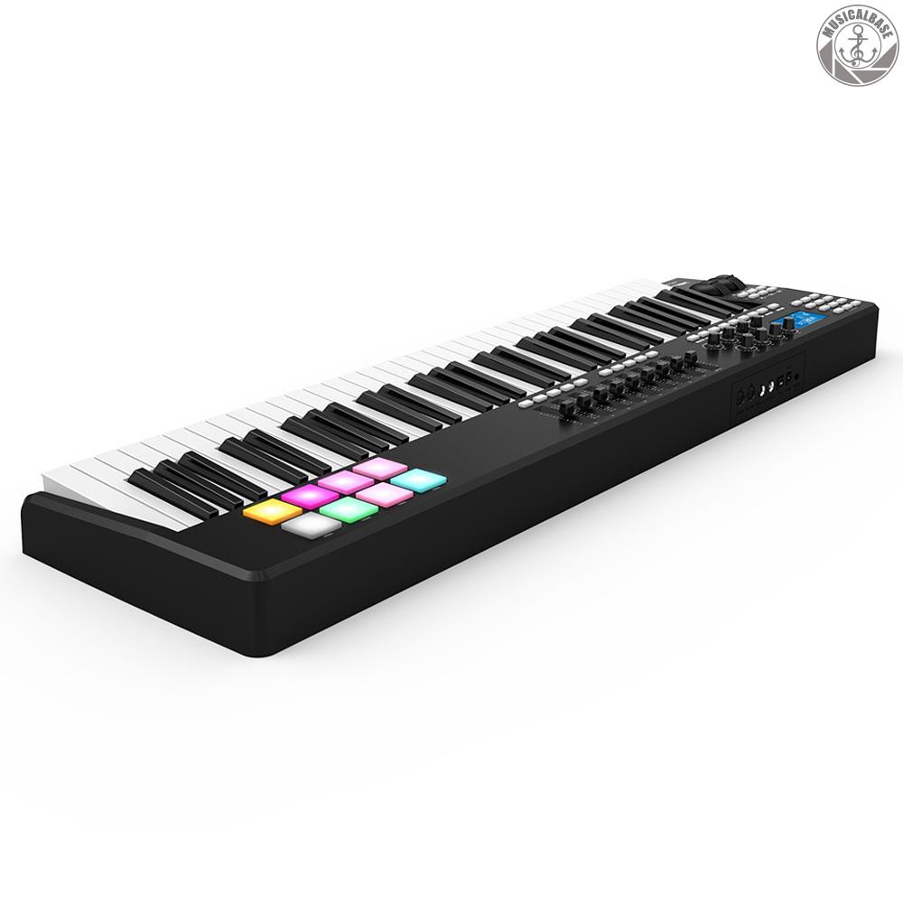 Worlde Panda61 Usb Midi Master 61 คีย์ 8 แผ่นโปรแกรมอากาศพร้อมสาย ...