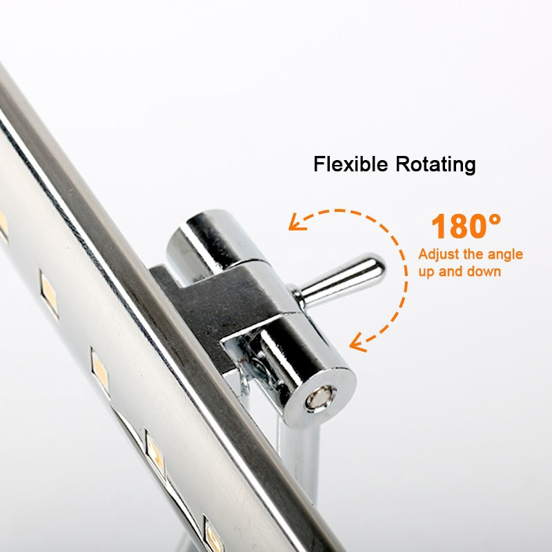 Led Mirror Front Light 7W 9W 15W Wall Lamp Waterproof Acrylic Bathroom ...