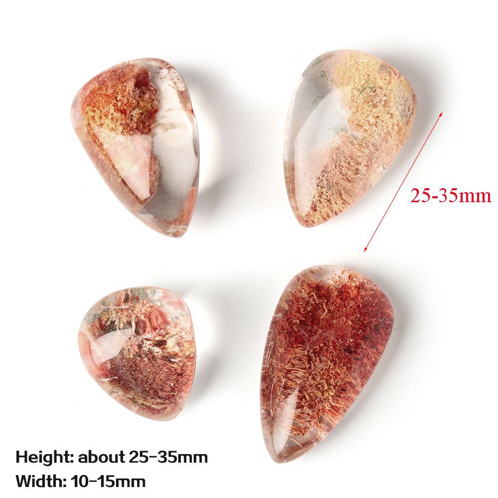 2Pcs Random Color Collectible Colorful Jewelry Healing Stone Ghost ...