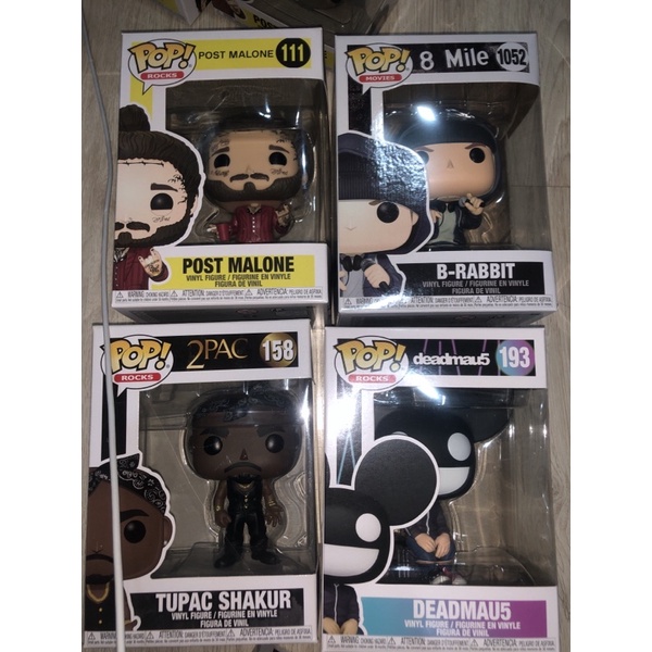 POP Funko Rocks นักดนตรี นักร้อง Rapper แร็พเพอร์ Rap ของแท้ 100 มือ ...