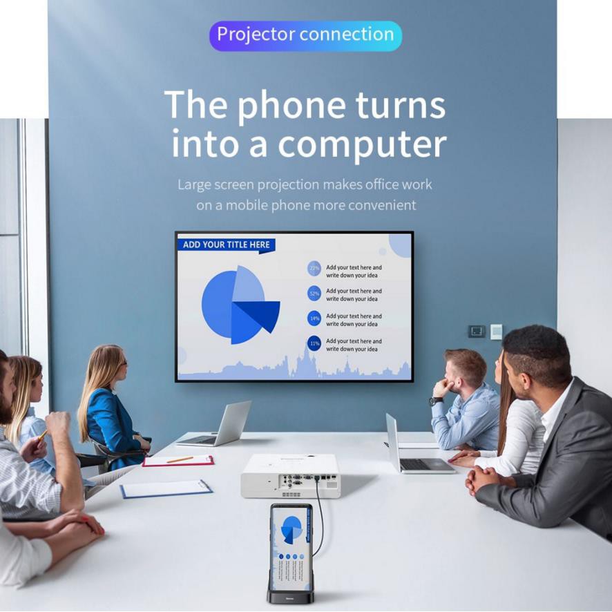 Baseus Mate Docking Type-C Mobile Phone Intelligent HUB Docking Station ...