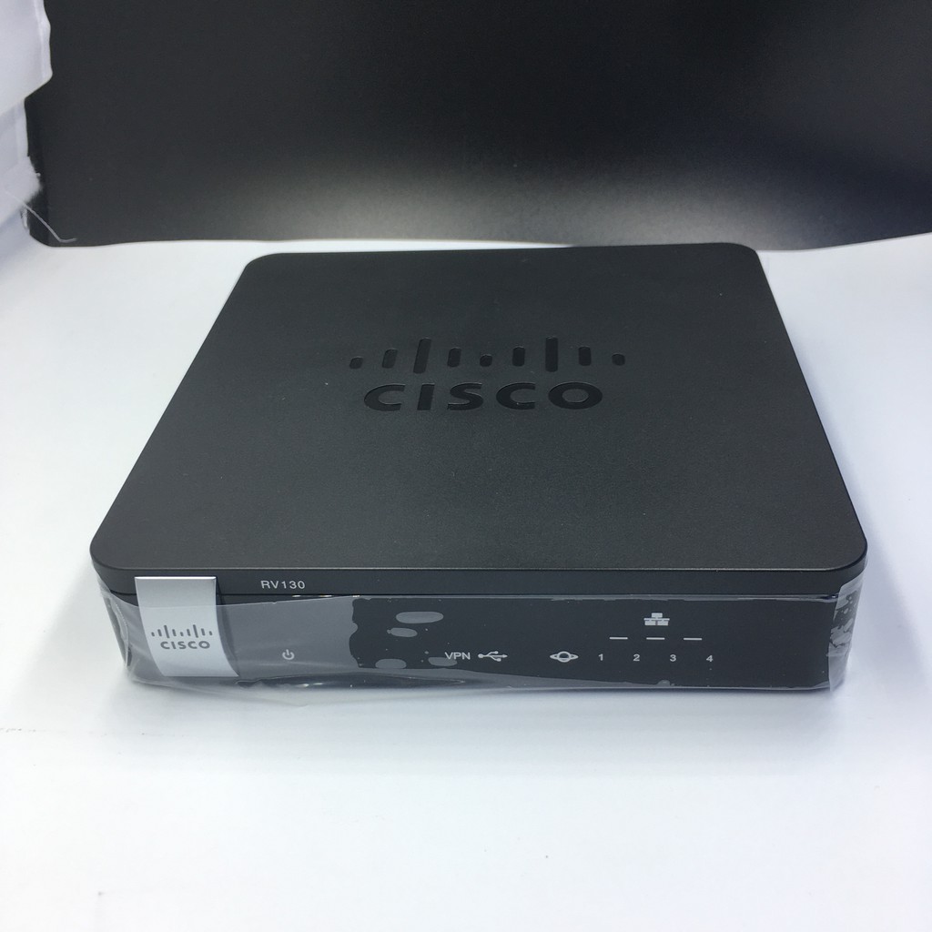 Cisco RV130 Gigabit VPN Router, 4 Port Gigabit,VPN 10 Tunnels, 12,000 ...
