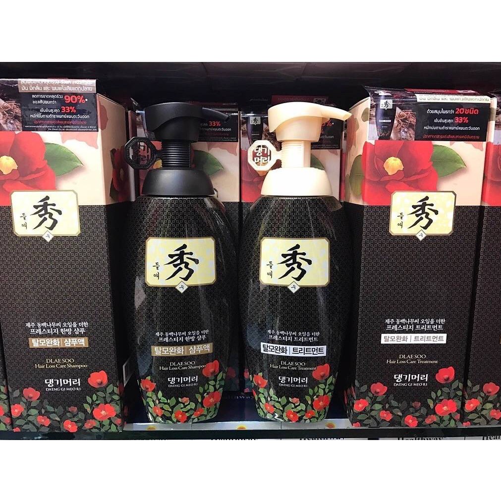 แพ็คคู่ Daeng Gi Meo Ri Dlae Soo Hair Loss Care Shampoo Treatment 80ml ...