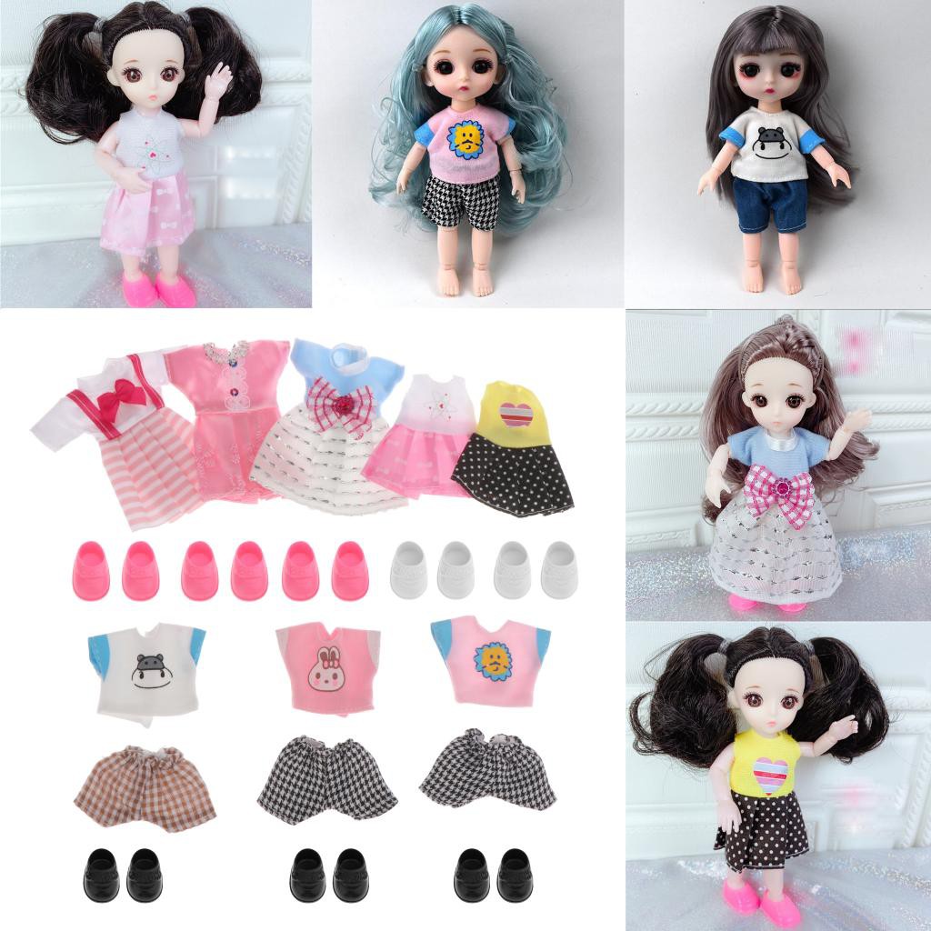 (finevips) ชุดตุ๊กตา พร้อมรองเท้าแฟชั่น สําหรับตุ๊กตา bjd ob 11 112 ...