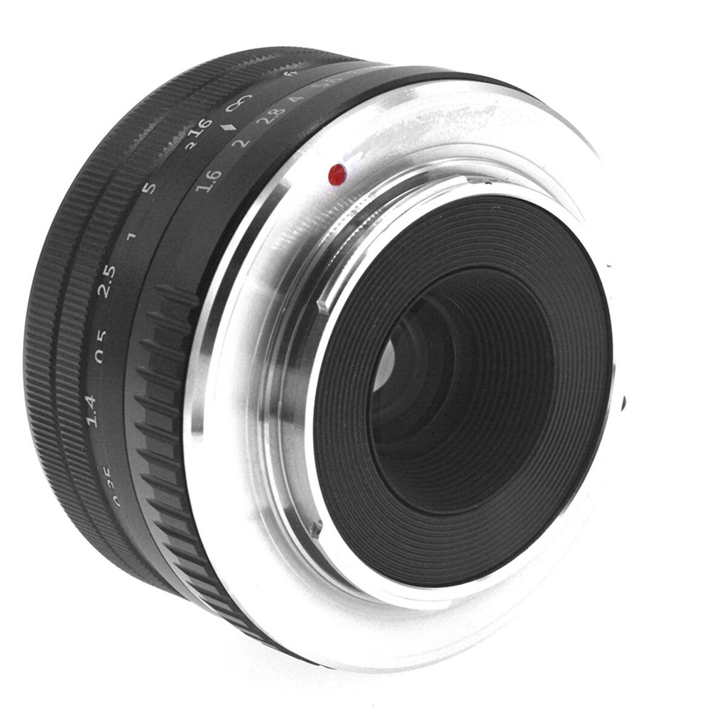 Camera Lenses 32mm Fixed Manual Lens With Rear Lens Cap And Front Lens ...