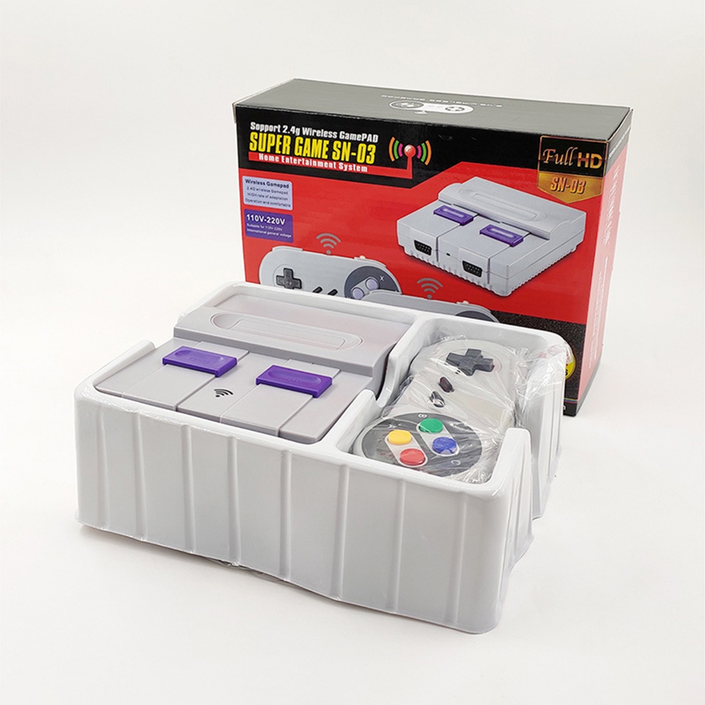 เกมส์ ราคาSN03 TV Video Game Console with 821 8Bit Classic Games 2 ...