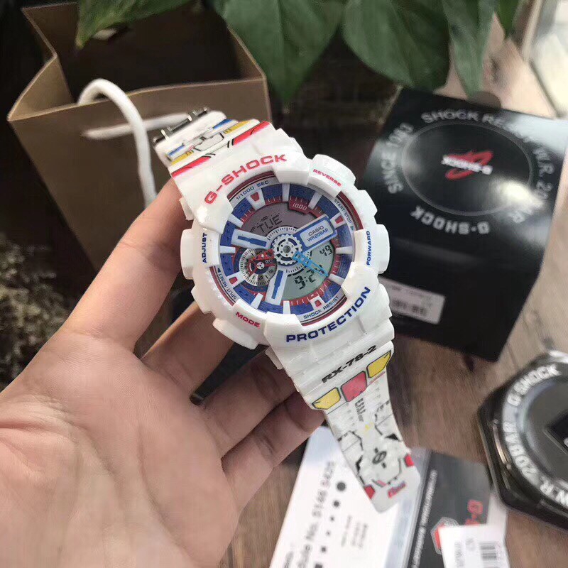 Watch Casio & Gundam G-Shock Limited Edition Clock Man A2KL | Shopee ...
