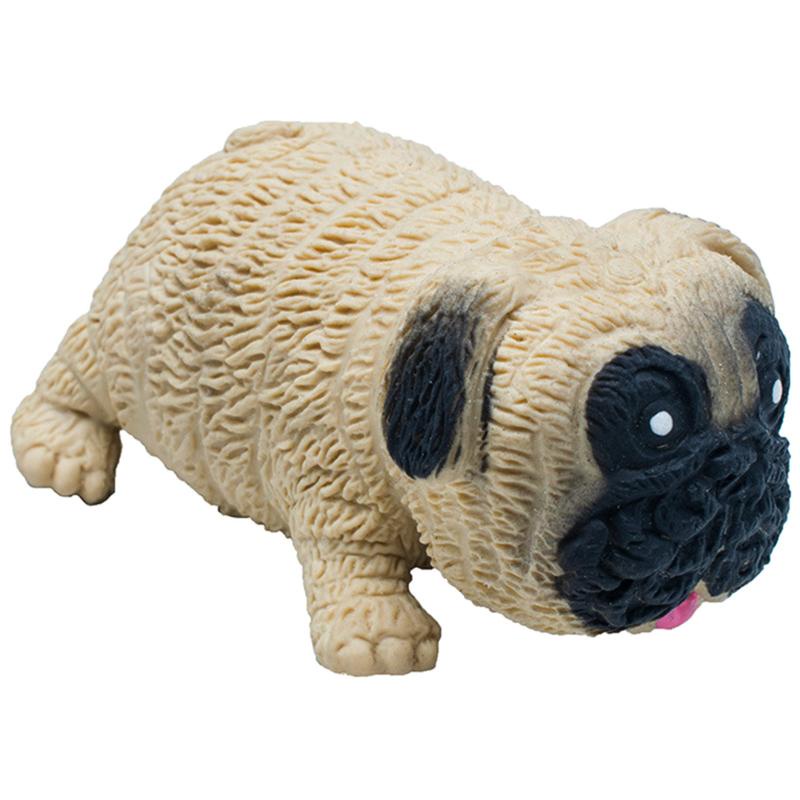 Lala Pug Decompression Toy Stretch Deformation Patting Dog Vent Toy ...