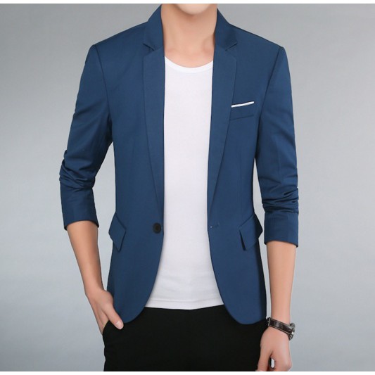 KL66 เสื้อสูทผู้ชายแขนยาว หลายสี - tentenshop1 - ThaiPick