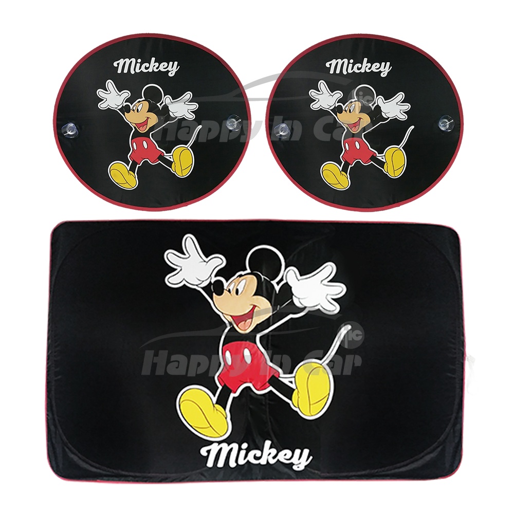 HIC ชุดหุ้มเบาะ หุ้มเบาะรถหนังลาย Mickey Mouse m is for mischief ชุด ...