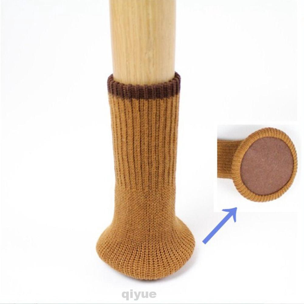 4 Pcs Foot Pad Chair Leg Floor Protector Furniture Kitchen Table Sock ...