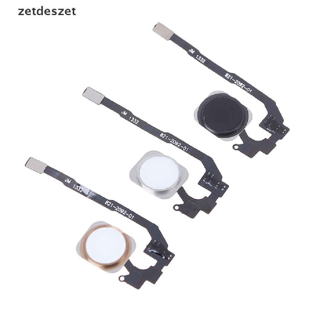 (zetdeszet) For phone 5s gold touch fingerprint ID sensor home button ...