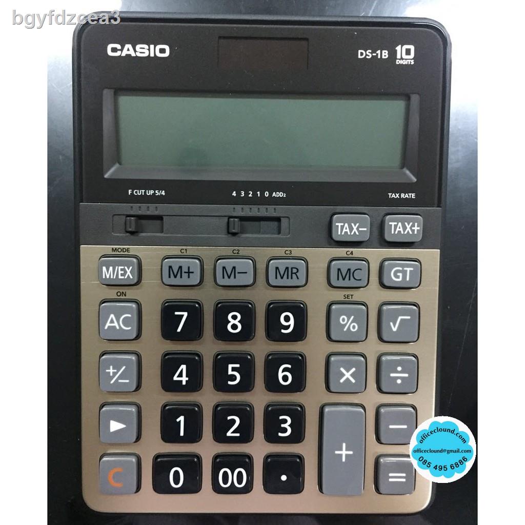 ⊙DS-1B-GD สีทอง เครื่องคิดเลขตั้งโต๊ะ Casio 10 หลัก ของแท้ ของใหม่ ...