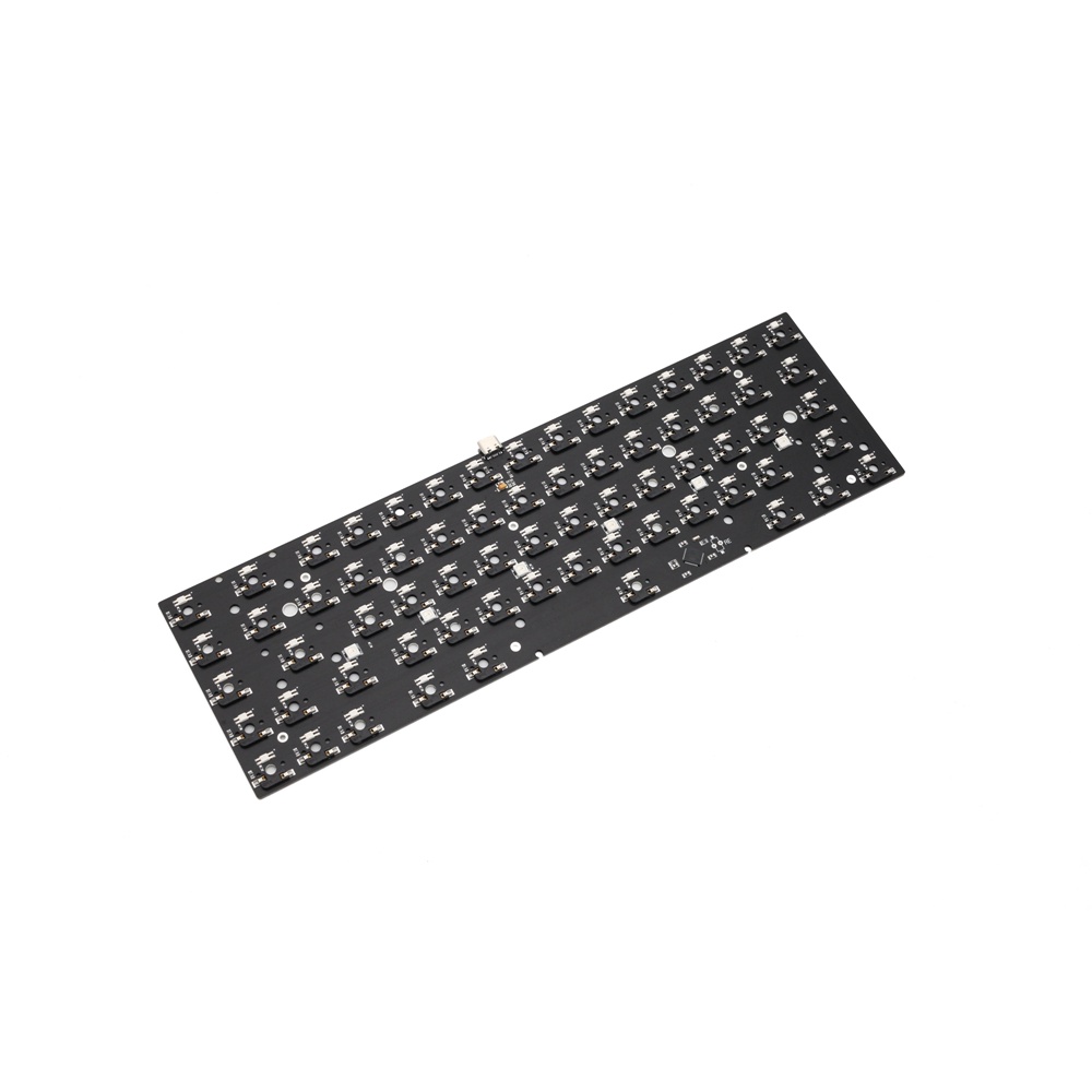 คีย์บอร์ด:bm65rgb bm65 rgb 65 hot swaable Custom Mechanical Keyboard CB ...