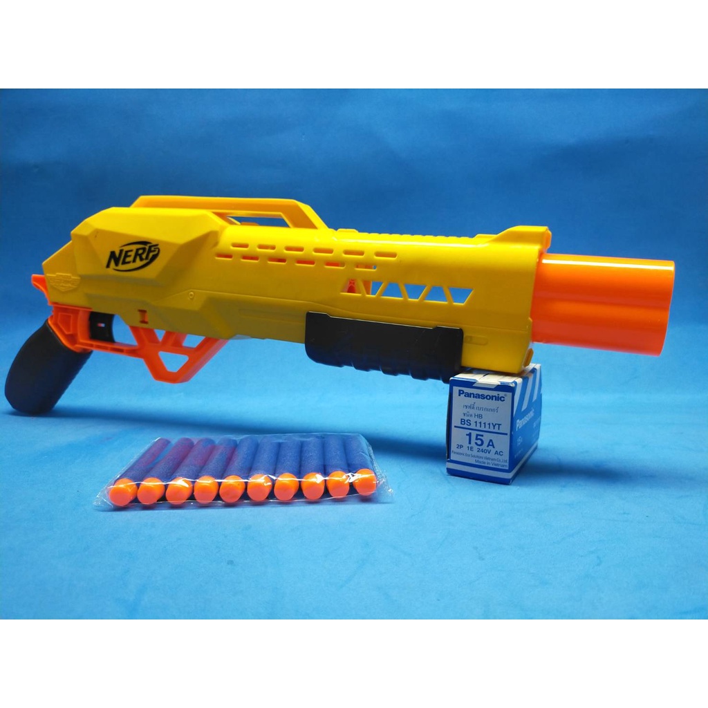Nerf Alpha Strike Tiger DB-2 ปืนเนิฟกระสุนโฟม Tiger DB-2 ปืนลูกซองยาว ...