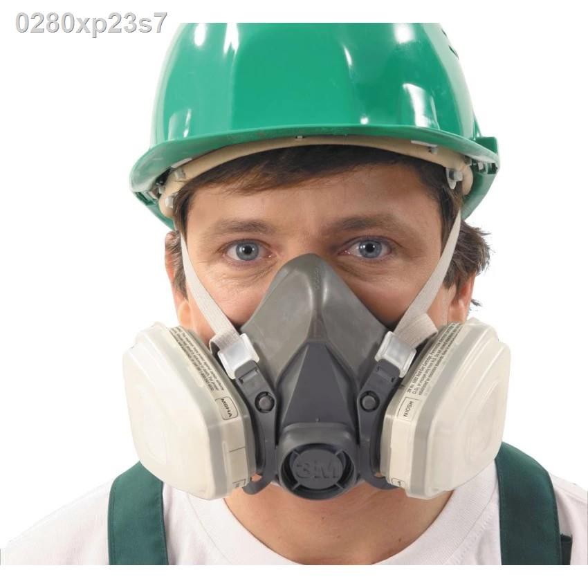 ∋3M 5N11 x4 ชิ้น แผ่นกรองฝุ่นละอองฟูมโลหะ 4แผ่น N95 Filter for 6100 ...