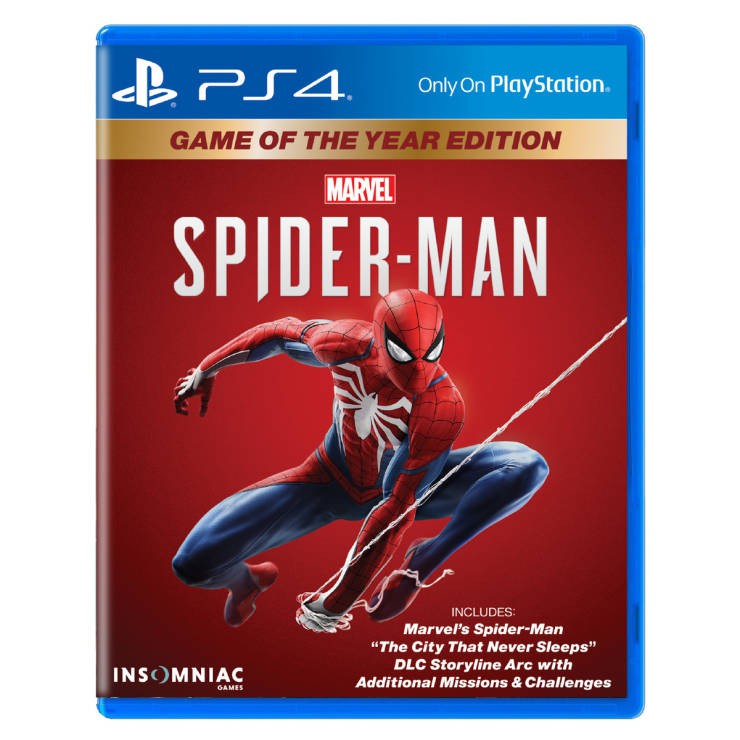 PlayStation 4 : Marvel's Spider-Man Game of the Year Edition (R3)(EN ...