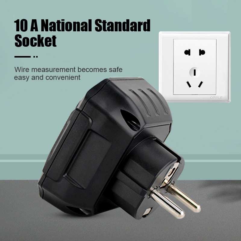 MESTEK Socket Tester Outlet Tester EU Plug Automatic Electric Circuit ...