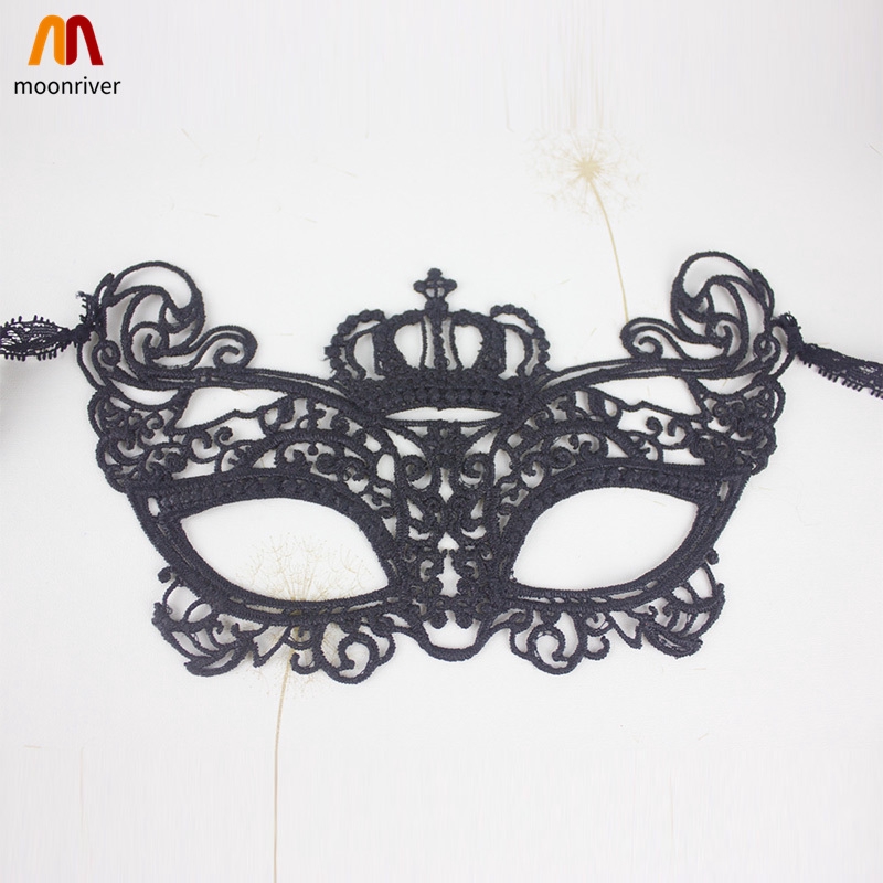 Fashion Eye Mask Sexy Lace Venetian Masquerade Ball Halloween Party ...