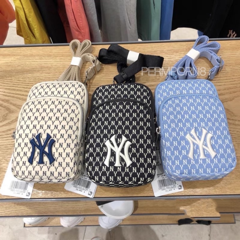 พร้อมส่งจากไทยMLB Monogram Mini Cross bag ของแท้จากช๊อปเกาหลีใบเล็กแต่ ...