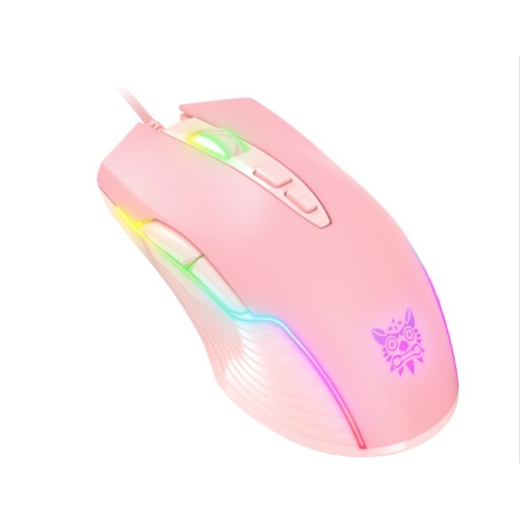 Onikuma Sakura Pink Gaming Mouse เมาส์เกมมิ่ง - (Pink) - bcs.sale ...