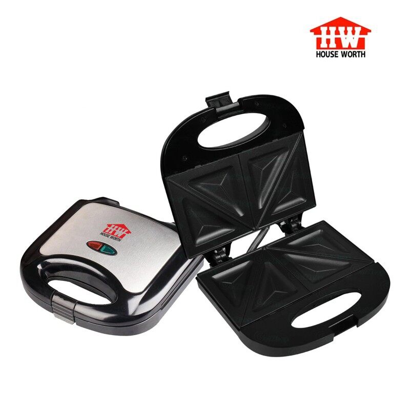 เครื่องทำแซนด์วิช House Worth จุใจเต็มคำ ทำความสะอาดง่าย HW-SW05 ...