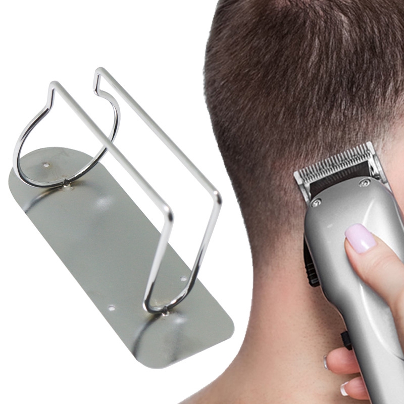 Hairdresser Stainless Steel Clipper Holder Display Rack Hair Clipper ...