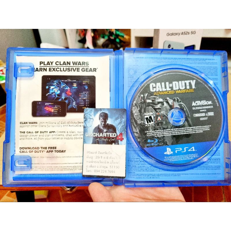 call of duty advanced warfare PS4 โซน All สินค้ามือสองคุณภาพดีสภาพงาน ...