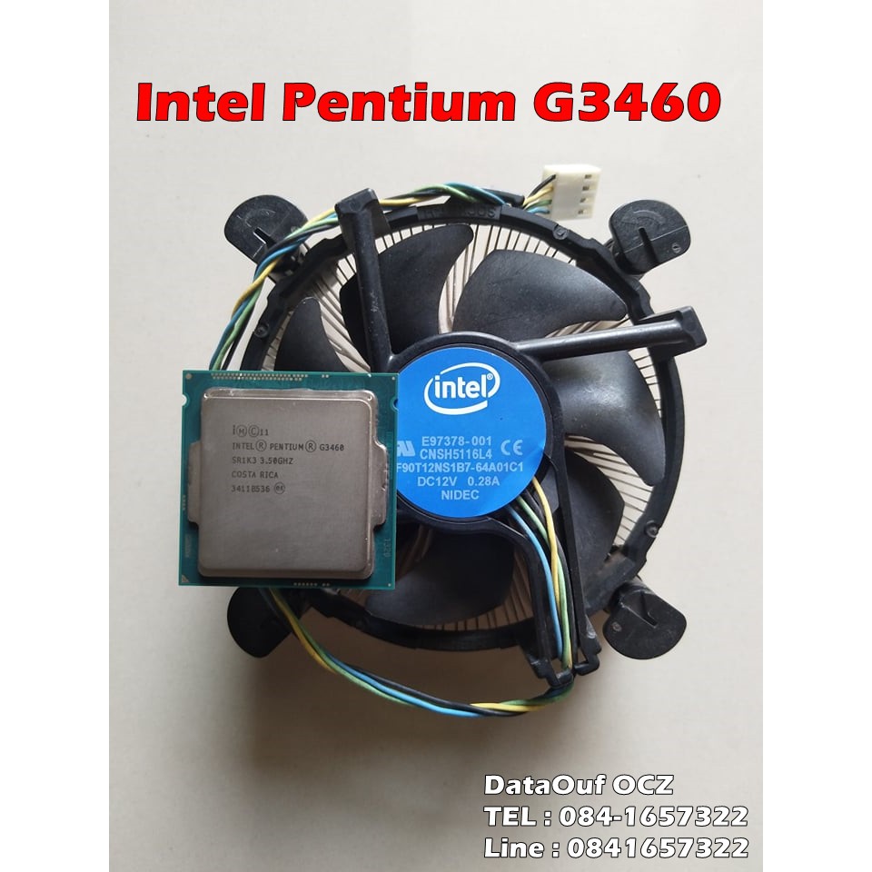 CPU (ซีพียู) INTEL 1150 PENTIUM G3460 3.5 GHz | Shopee Thailand