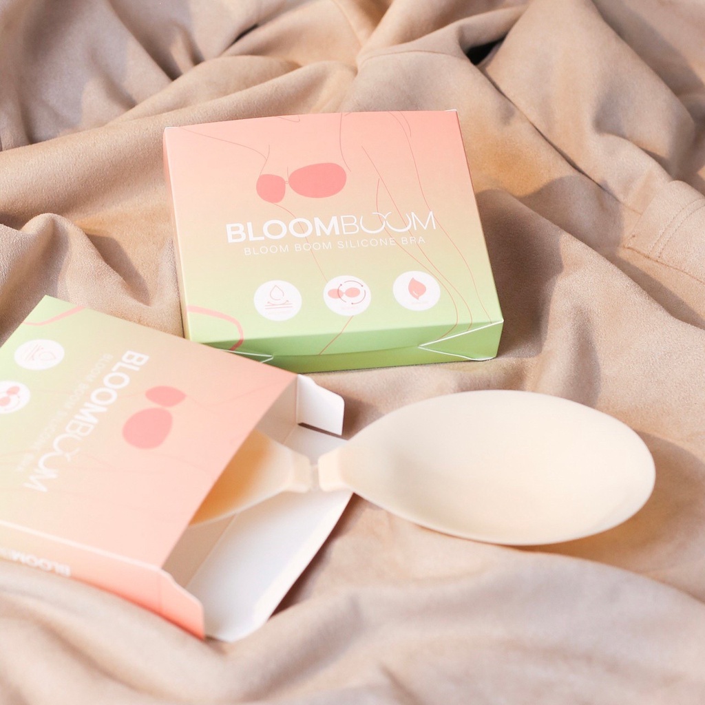 ของแท้ พร้อมส่ง l Bloom Boom Silicone Bra บราปีกนก บลูมบูม บลูมบูมบรา บ ...