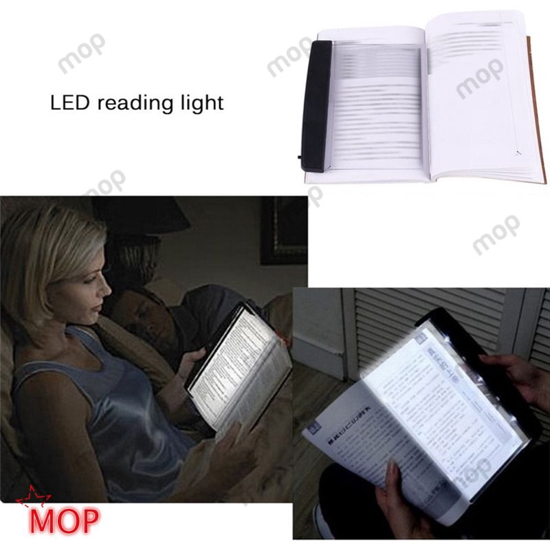 [Fast to ship] Creative LED Book Light Students Reading Night Vision ...