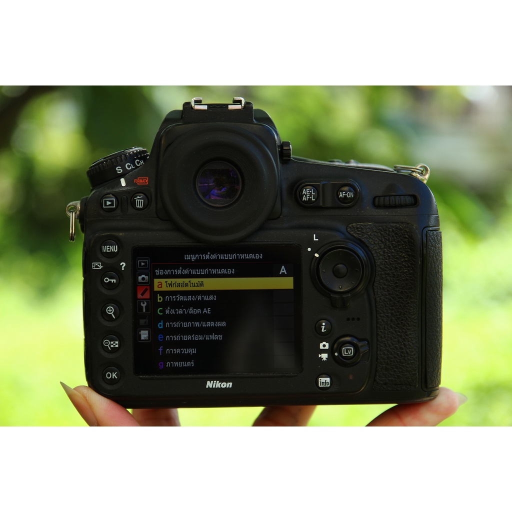 Nikon D810 Full Frame นิคอน 810 Lens Nikon macro 105 mm. f2.8 ...