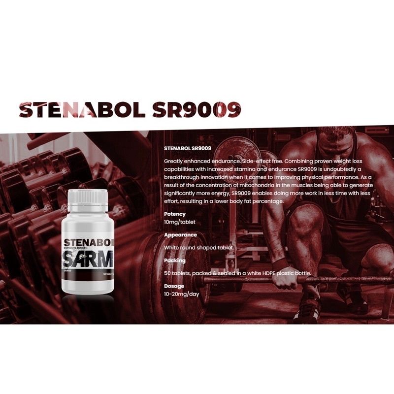 Sarm Combo Stenabol SR9009 10mg - sarm_combo - ThaiPick