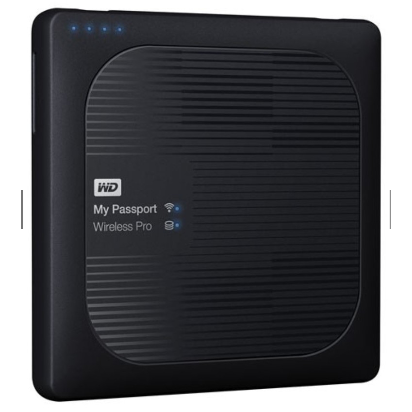 WD External Hard Drive WIRELESS 4 TB ฮาร์ดดิสก์แบบพกพา รุ่น MYPASSPORT ...