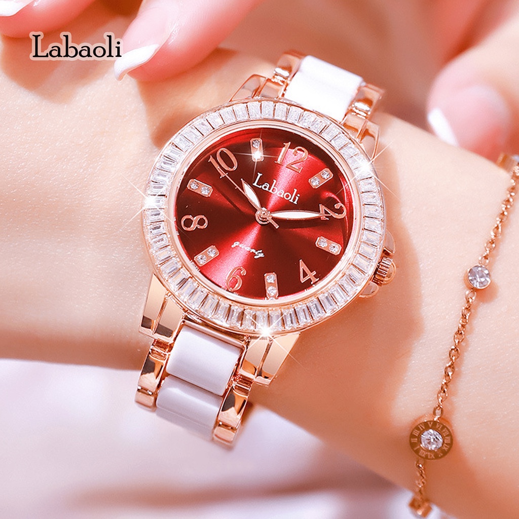Labaoli ceramic ladies quartz watch LA202M-RG23RG01 - watchbangkok ...