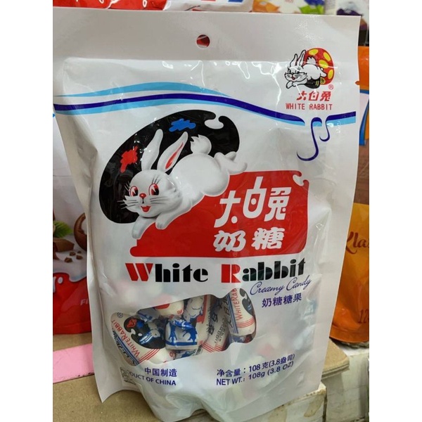 white rabbit ลูกอมรสนม กระต่าย | Shopee Thailand