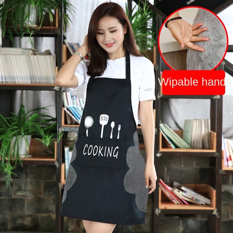 Hand-wiping Apron Waterproof And Oil-repellent Apron Japanese Cutlery ...