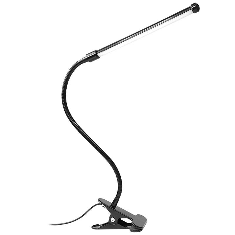 Adjustable USB Rechargeable Table Desk Students study Reading Lamp clip ...