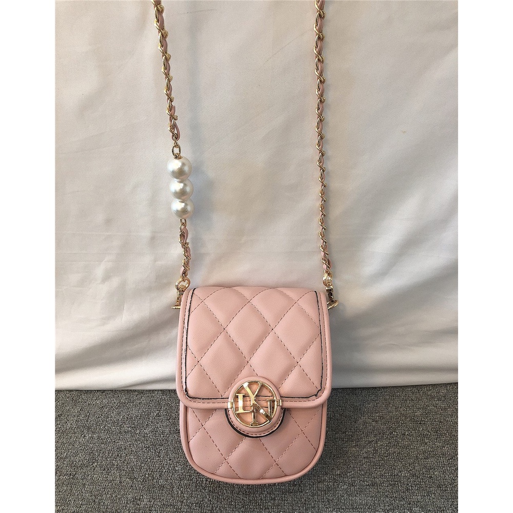 กระเป๋าLyn ACCS 2022 Summer New Pearl Decorative Mobile Phone Bag ...