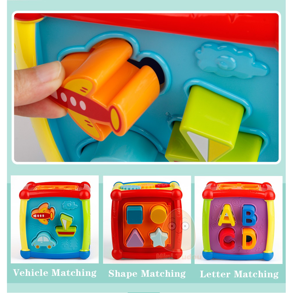 ซ้อนของเล่นMultifunctional Musical Toys Toddler Baby Box Music ...