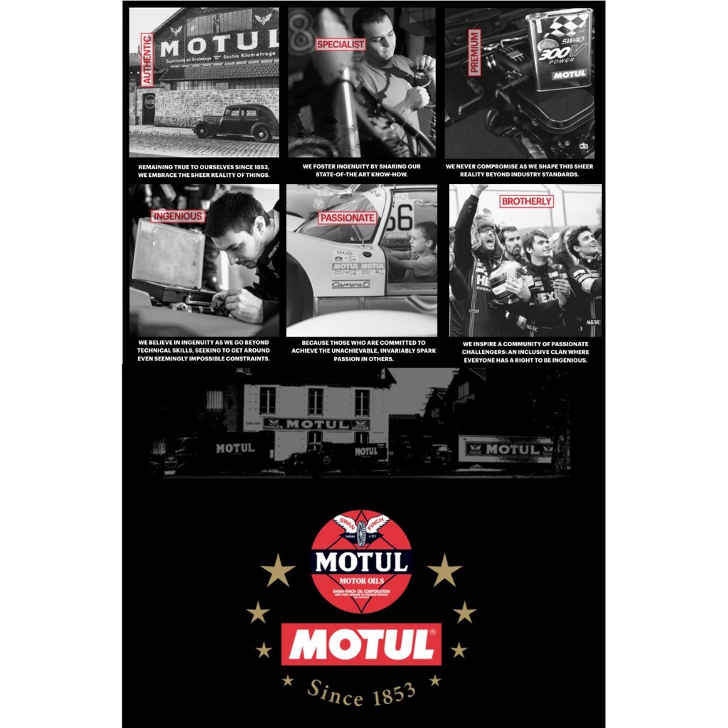 MOTUL MULTIGRADE PLUS SAE 10W40 ขนาด 4 ลิตร เครื่องยนต์ เบนซิน ดีเซล ...
