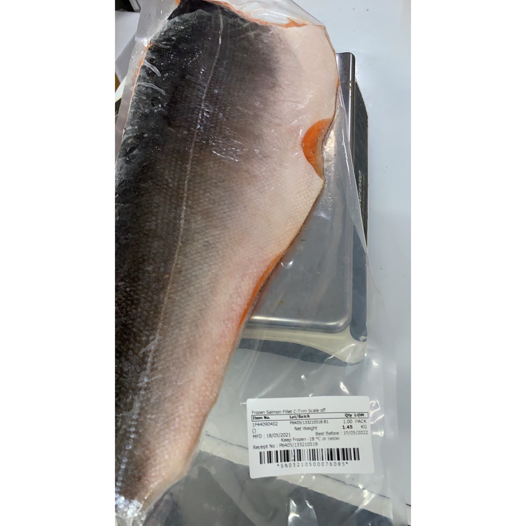 (ส่งฟรี) แซลม่อนโคโฮ COHO Fillet C-Trim แซลมอนเกรดพรีเมียม 1.1-1.3 kg ...