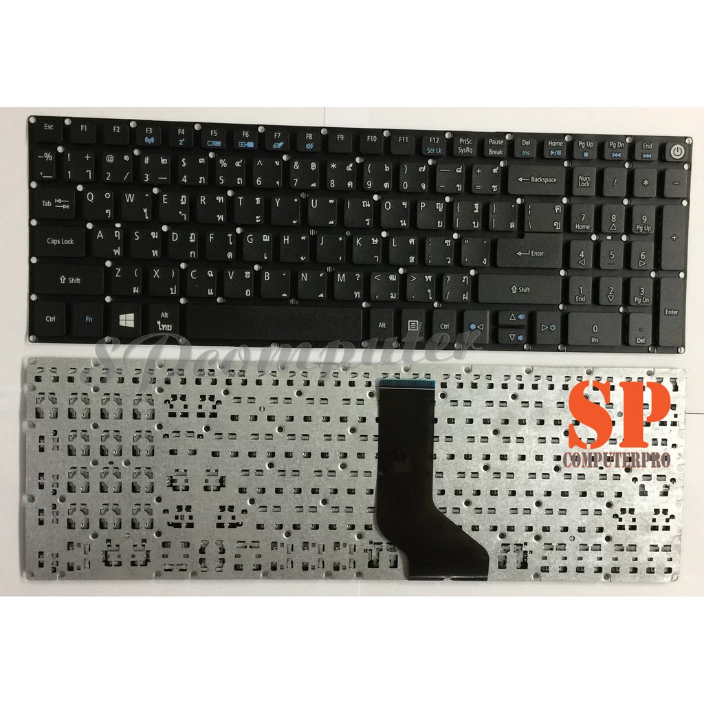 KEYBOARD ACER คีย์บอร์ด ACER Aspire A515-51 A515-51G A315-21 A315-53G E5-573G E5-575G F5-573G E5 ...
