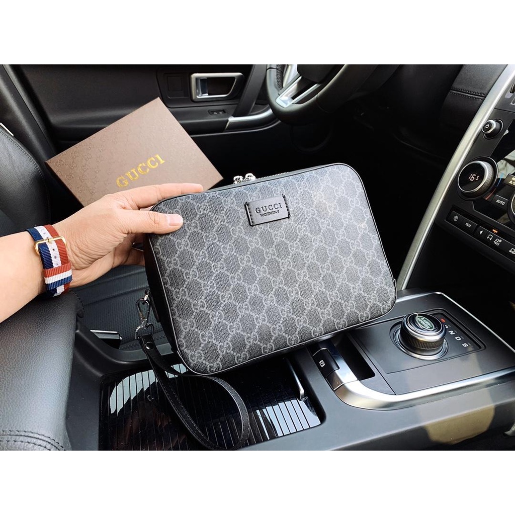 2021 "Gucci / Gucci" hand-caching bag with detachable weaving ...