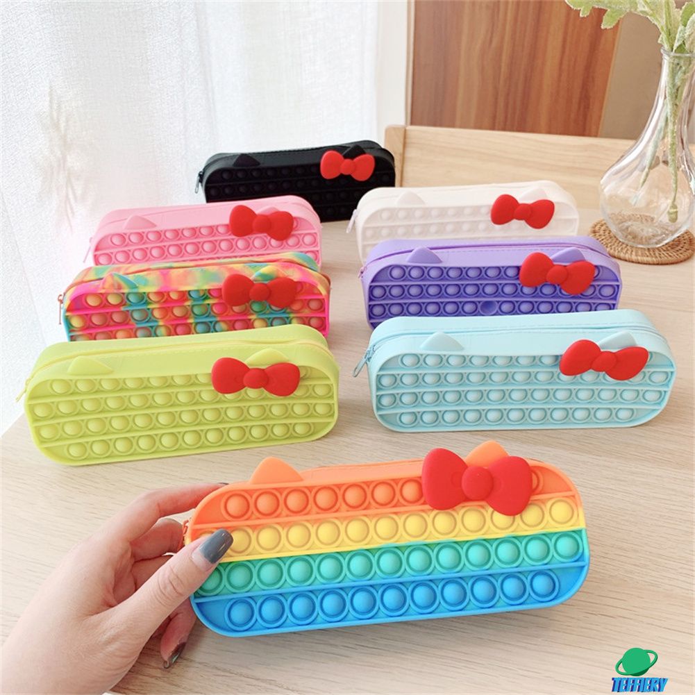 Pop-It Fidget Simple Toy Dimple Handshake Stress Relief Gift Makeup ...